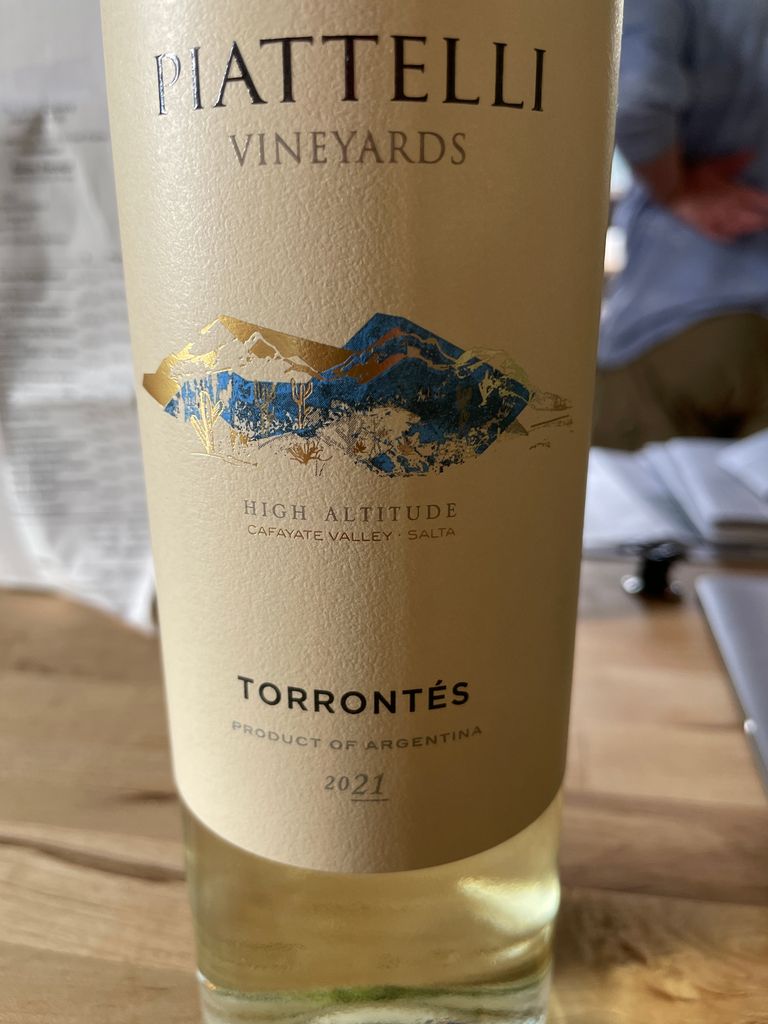 2020 Bodega Piatelli Torrontés, Argentina, Valles Calchaquíes, Salta ...