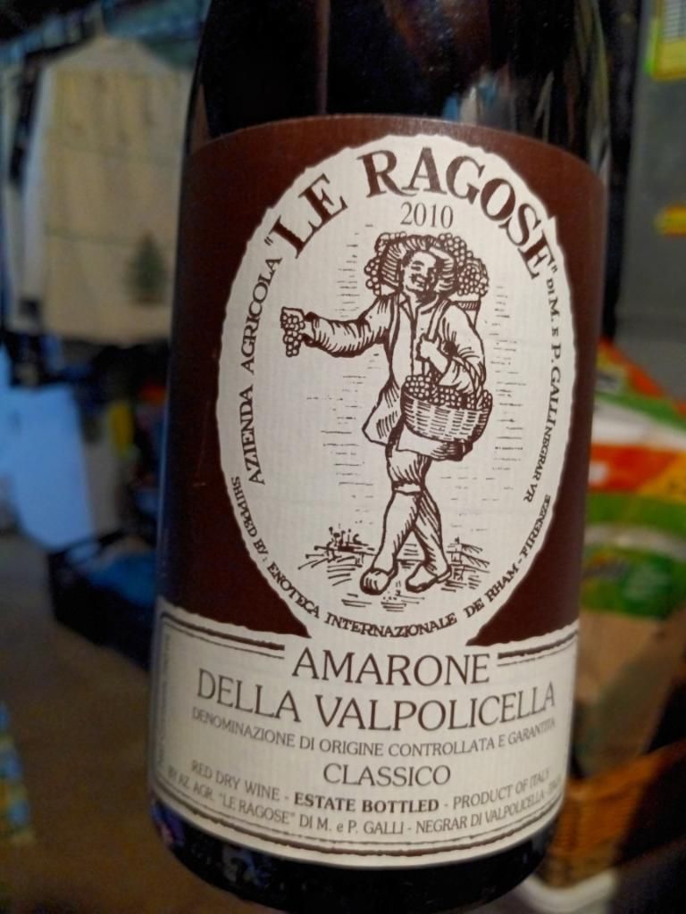 2011 Le Ragose Amarone della Valpolicella Classico Marta Galli, Italy ...