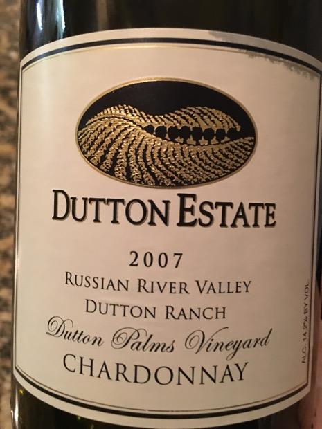 2009 Dutton Estate Chardonnay Dutton Ranch Dutton Palms Vineyard, USA ...