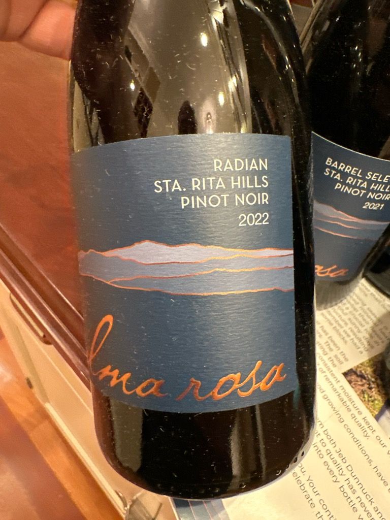 2021 Alma Rosa Pinot Noir Radian Sta. Rita Hills, USA, California ...