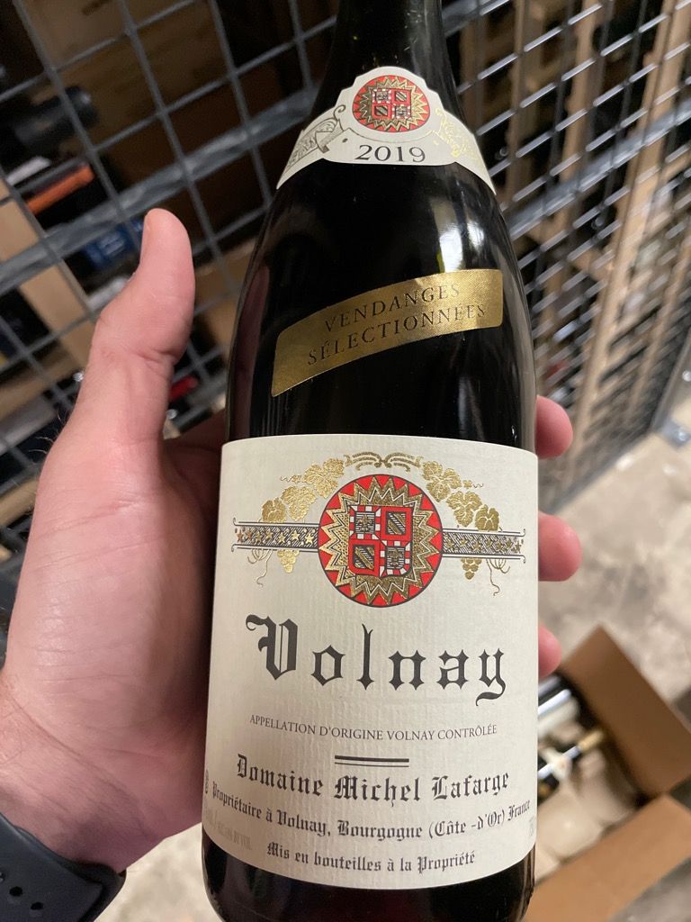 2019 Domaine Michel Lafarge Volnay Vendanges Sélectionnées, France ...