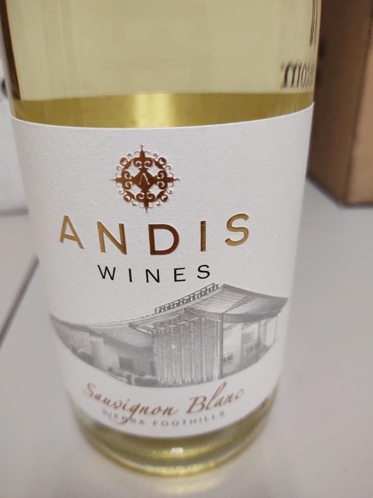 2017 Andis Wines Sauvignon Blanc, USA, California, Sierra Foothills ...