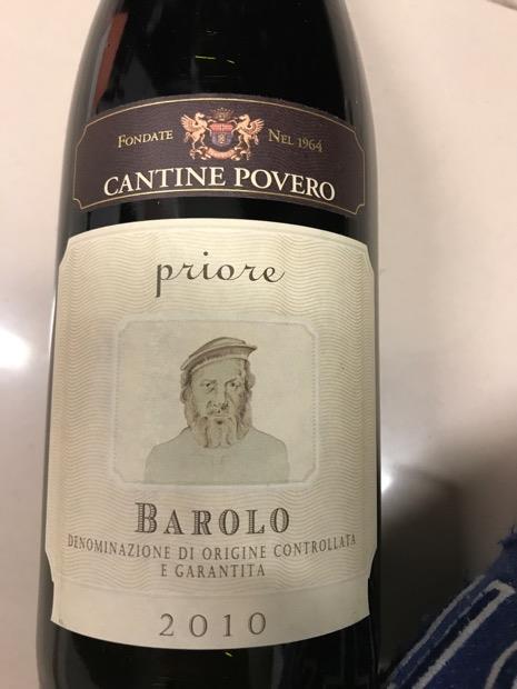 2010 Cantine Povero Barolo Priore, Italy, Piedmont, Langhe, Barolo ...