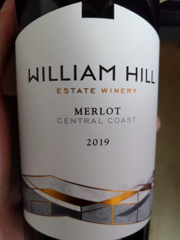 2021 William Hill Winery Merlot, USA, California, Central Coast ...