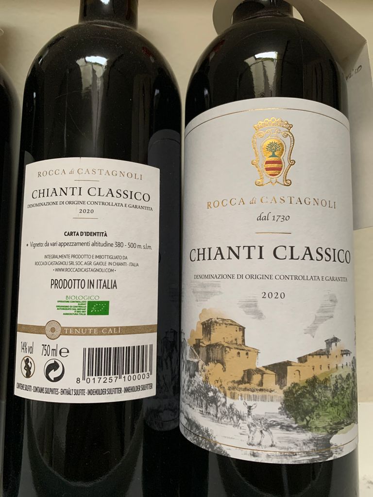 2016 Tenute Calì Chianti Classico Rocca di Castagnoli, Italy, Tuscany ...