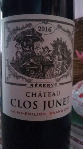 2016 Château Clos Junet Reserve, France, Bordeaux, Libournais, St ...
