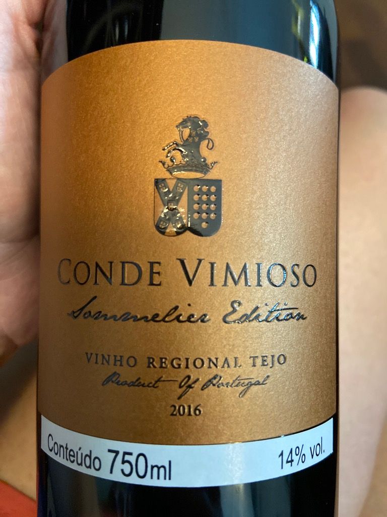 2015 Falua Tejo Conde de Vimioso Sommelier Edition, Portugal, Ribatejo ...