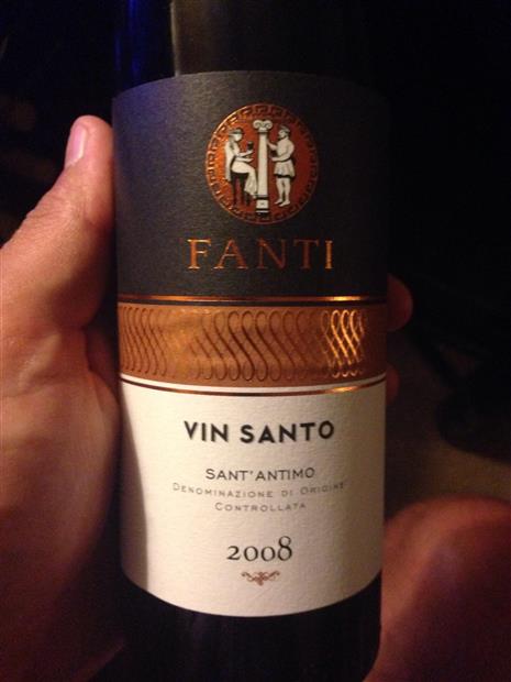 2008 Tenuta Fanti Vin Santo del Sant' Antimo, Italy, Tuscany ...