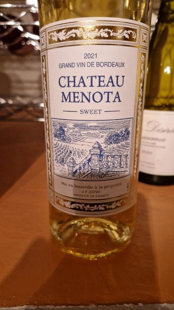 2021 Château Ménota Graves Supérieures, France, Bordeaux, Graves ...