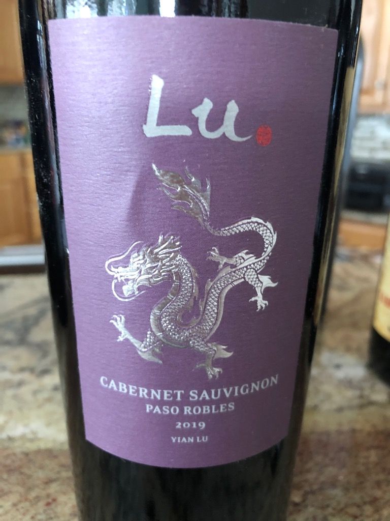 2019 Yian Lu Cabernet Sauvignon, USA, California, Central Coast, Paso ...