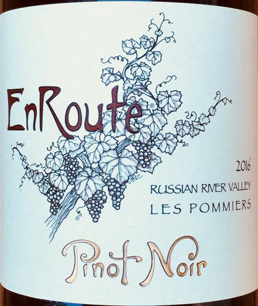 2016 EnRoute Pinot Noir Les Pommiers, USA, California, Sonoma County ...