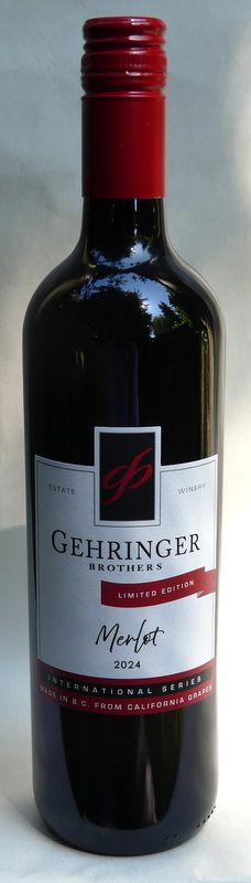 2024 Gehringer Brothers Estate Winery Merlot International Series ...