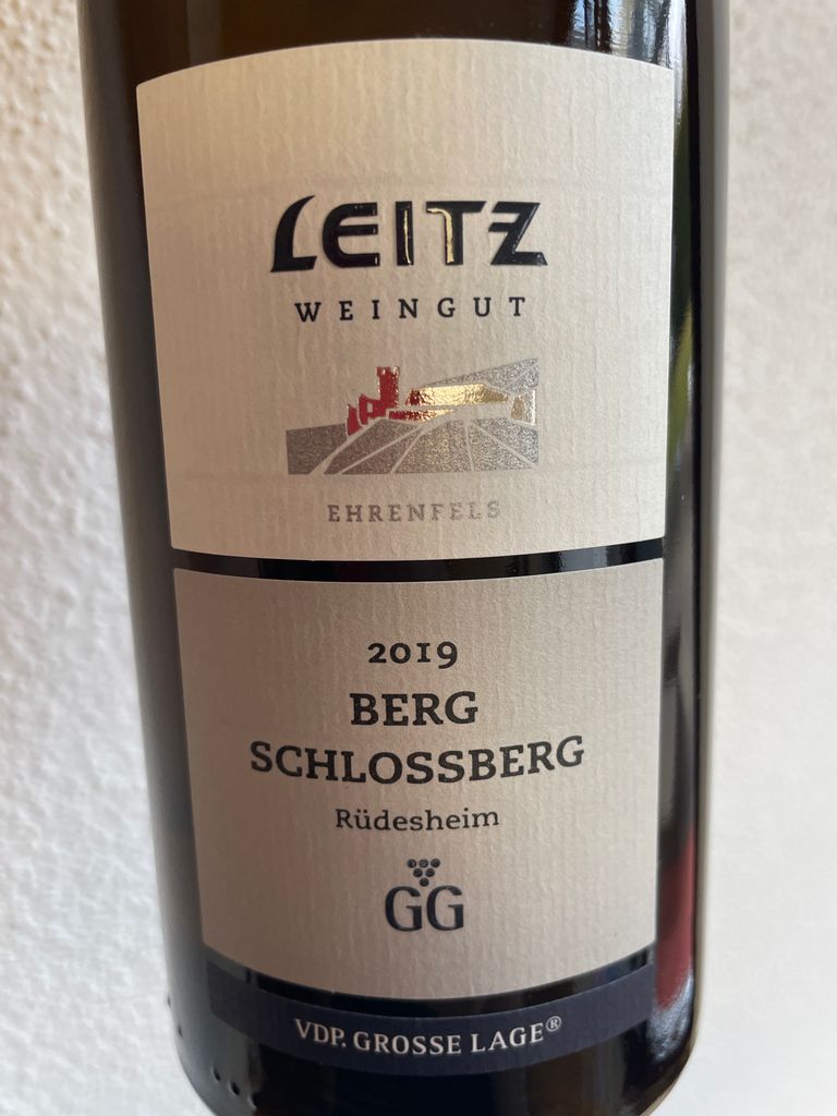 2019 Weingut Josef Leitz Rüdesheimer Berg Schloßberg Riesling, Germany ...