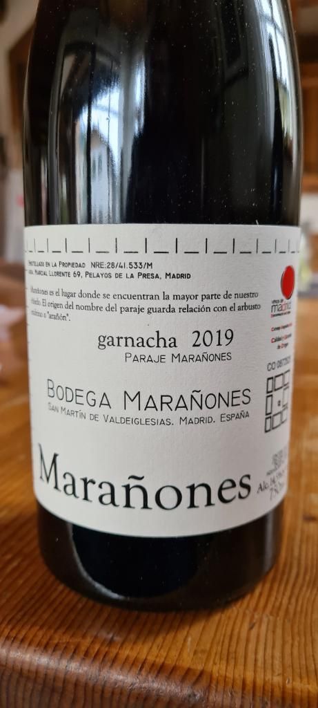 2019 Bodega Maranones Vinos de Madrid Maranones, Spain, Madrid, Vinos ...
