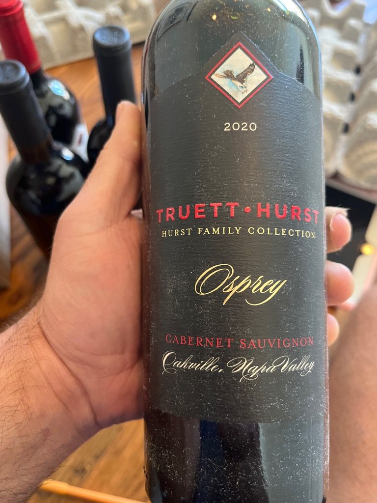 2020 Truett-Hurst Cabernet Sauvignon Osprey, USA, California, Napa ...