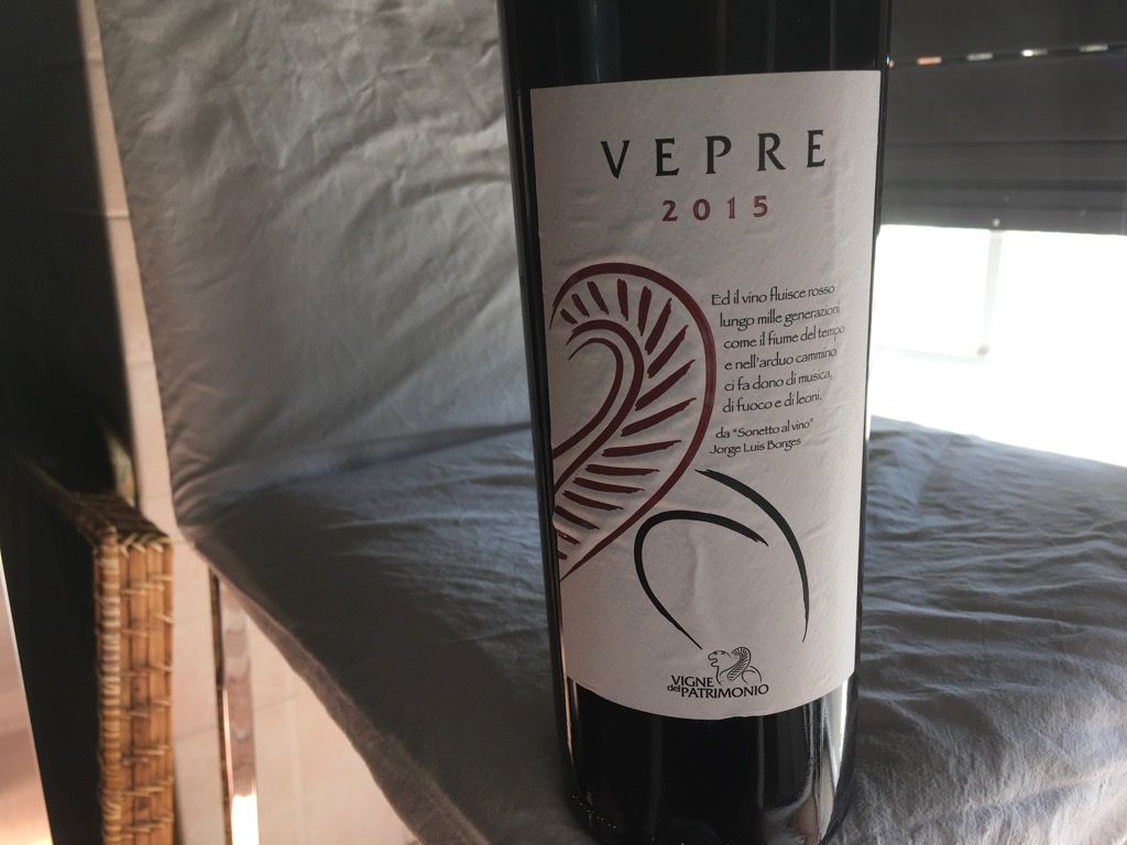2015 Vigne del Patrimonio Vepre, Italy, Latium, Lazio - CellarTracker