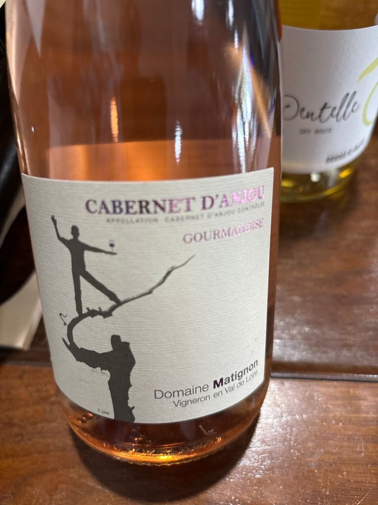 2023 Domaine Matignon Cabernet d'Anjou, France, Loire Valley, Anjou ...