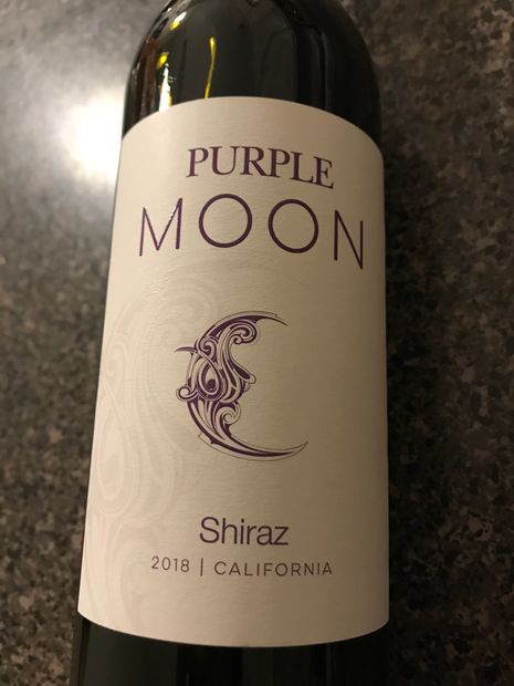 2017 Purple Moon Winery Shiraz - CellarTracker
