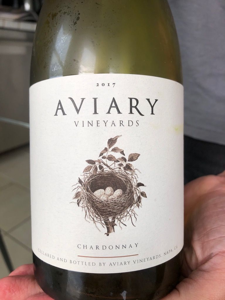 2017 Aviary Vineyards Chardonnay, USA, California, Napa Valley ...