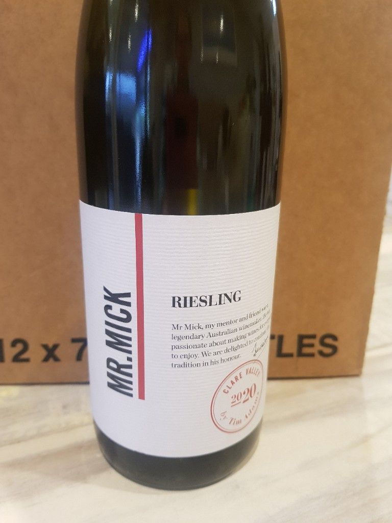 2011 Mr. Mick Riesling Rogers Vineyard, Australia, South Australia ...