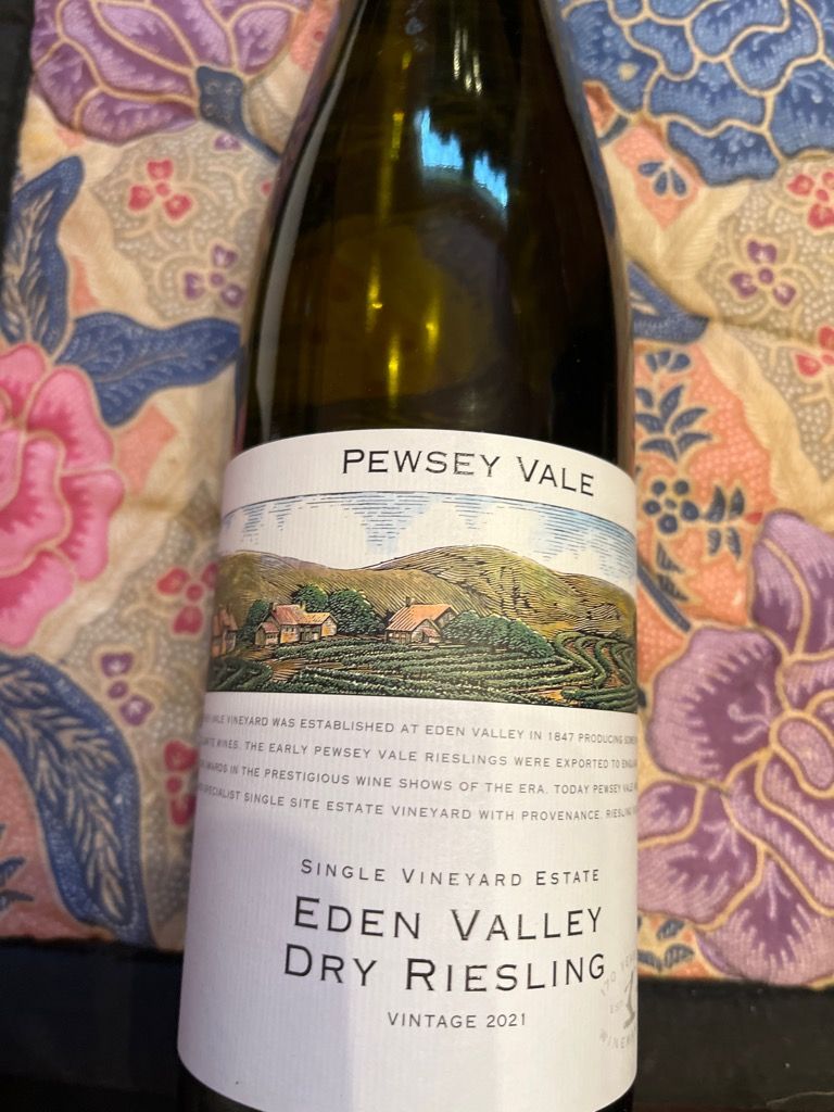 2021 Pewsey Vale Vineyard Riesling 1961 Block Eden Valley, Australia ...