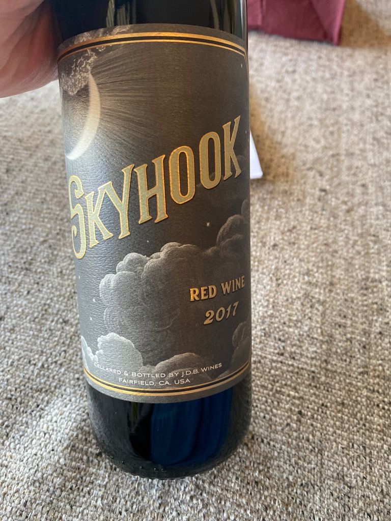 NV Skyhook Red Wine, USA, California, Sonoma County - CellarTracker