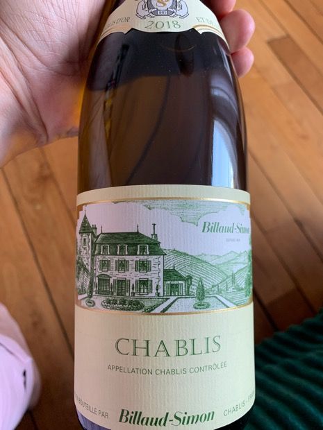 2018 Domaine Billaud-Simon Petit Chablis, France, Burgundy, Chablis ...