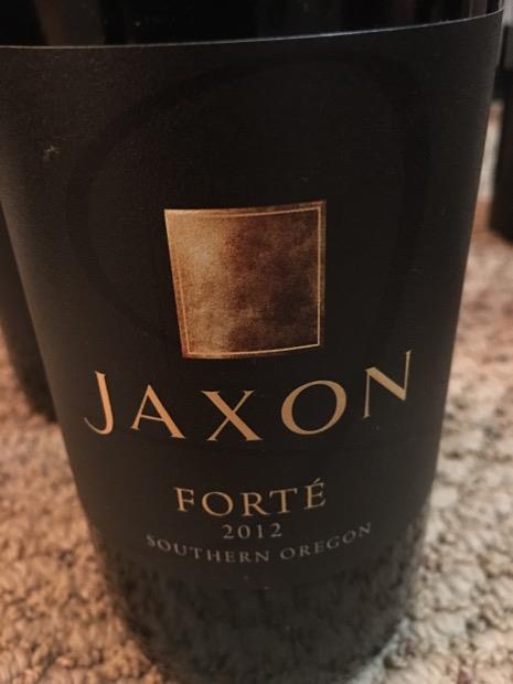 2012 Jaxon Vineyards Fortè, USA, Oregon, Southern Oregon, Rogue Valley ...
