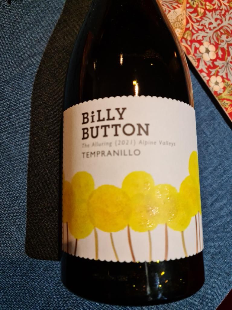2021 Billy Button Tempranillo The Alluring, Australia, Victoria, North ...