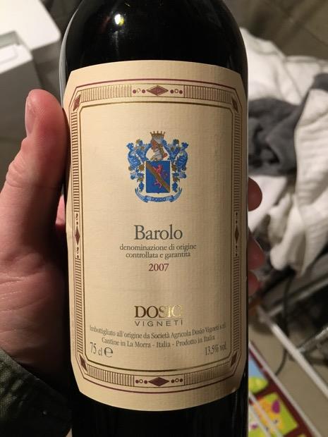 2005 Dosio Barolo Sant'Anna, Italy, Piedmont, Langhe, Barolo ...