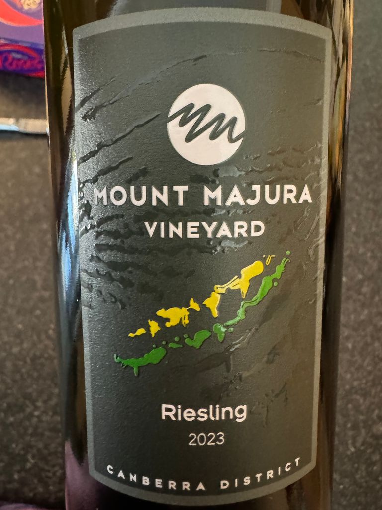 2022 Mount Majura Riesling, Australia, New South Wales, Southern New ...