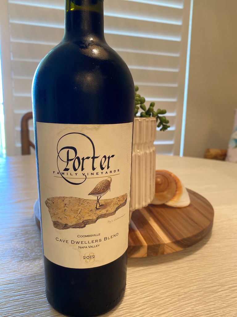 2021 Porter Family Vineyards Cave Dwellers Blend Coombsville, USA ...