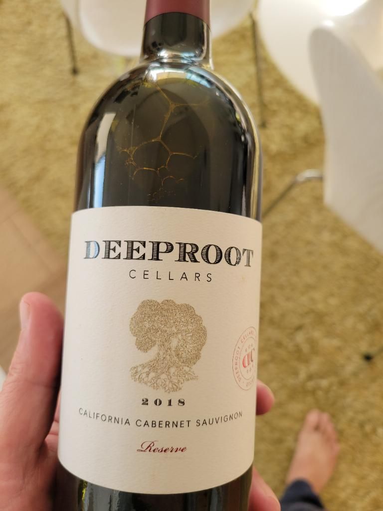 2018 Deeproot Cellars Cabernet Sauvignon Reserve, USA, California ...