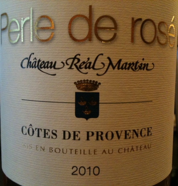 2010 Château Réal Martin Côtes de Provence Perle de Rosé, France ...