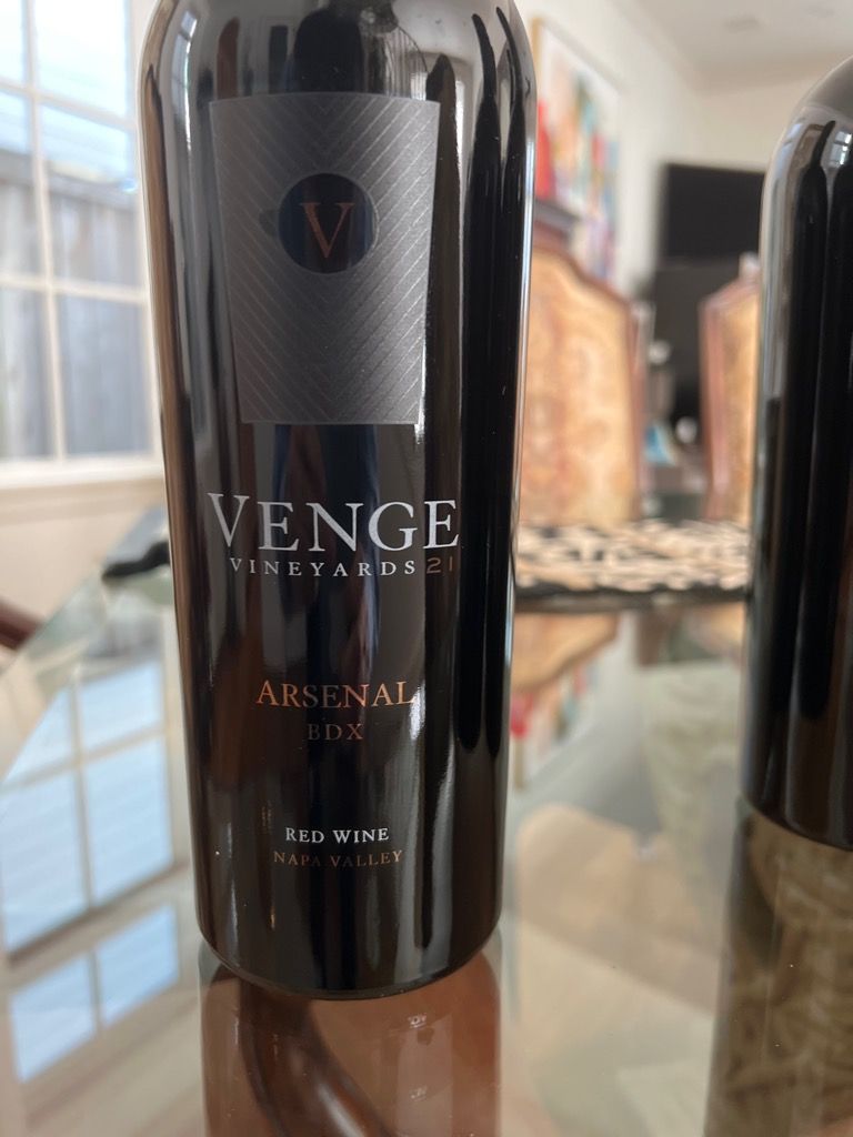 2021 Venge Vineyards Arsenal BDX, USA, California, Napa Valley ...