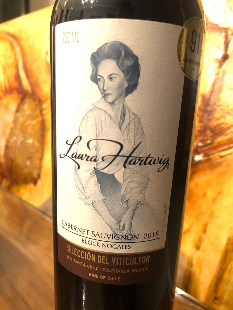 2018 Laura Hartwig Cabernet Sauvignon Seleccion del Viticultor, Chile ...