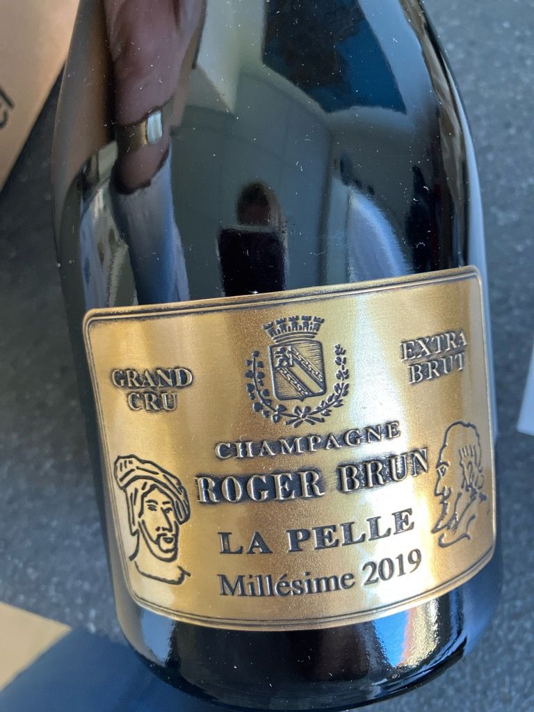 2019 Roger Brun Champagne Grand Cru Extra Brut La Pelle, France ...