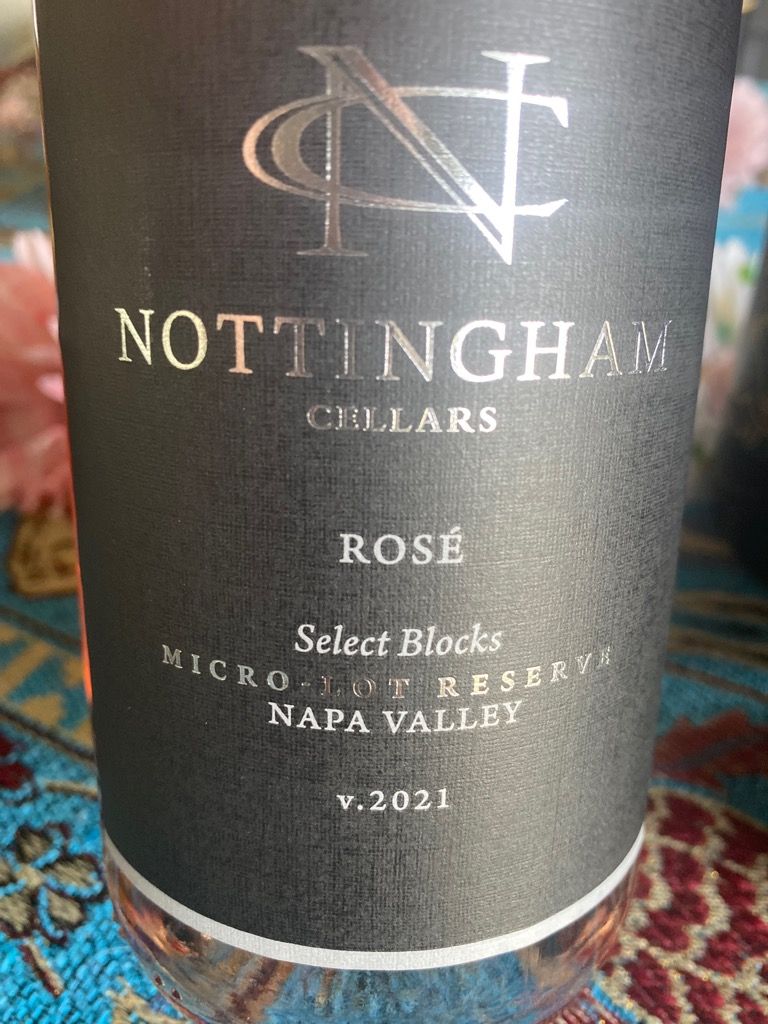 2022 Nottingham Cellars Rosé Micro-Lot Reserve Select Blocks, USA ...