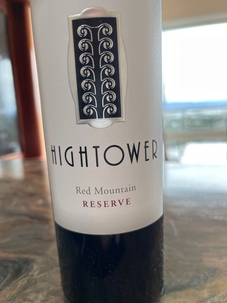 2020 Hightower Cellars Cabernet Sauvignon Reserve Red Mountain, USA ...
