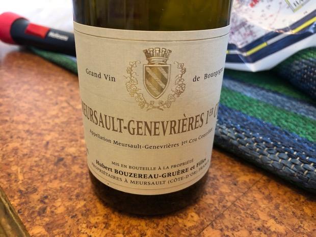 2016 Hubert Bouzereau-Gruère et Filles Meursault 1er Cru Les ...