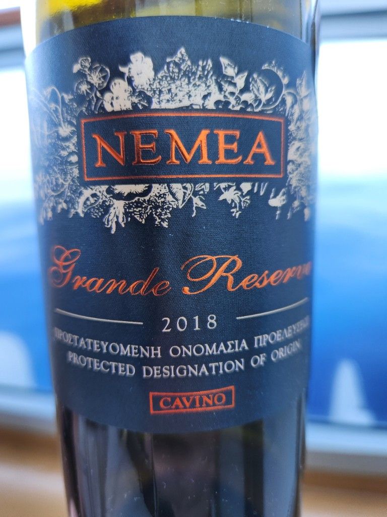 2018 Cooperative Winery of Nemea Grande Réserve, Greece, Peloponnisos ...