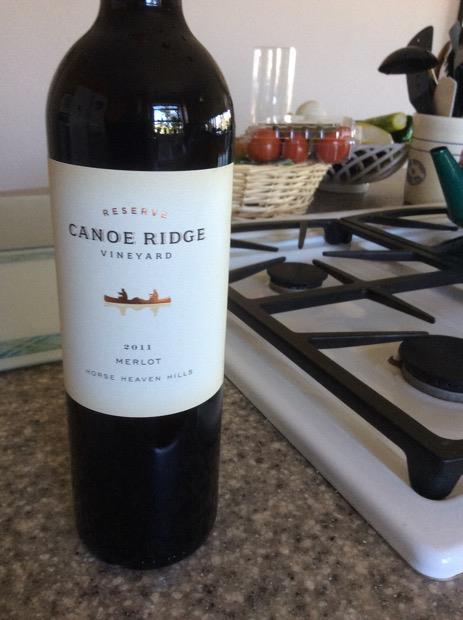 2011 Canoe Ridge Merlot Reserve, USA, Washington, Columbia Valley ...
