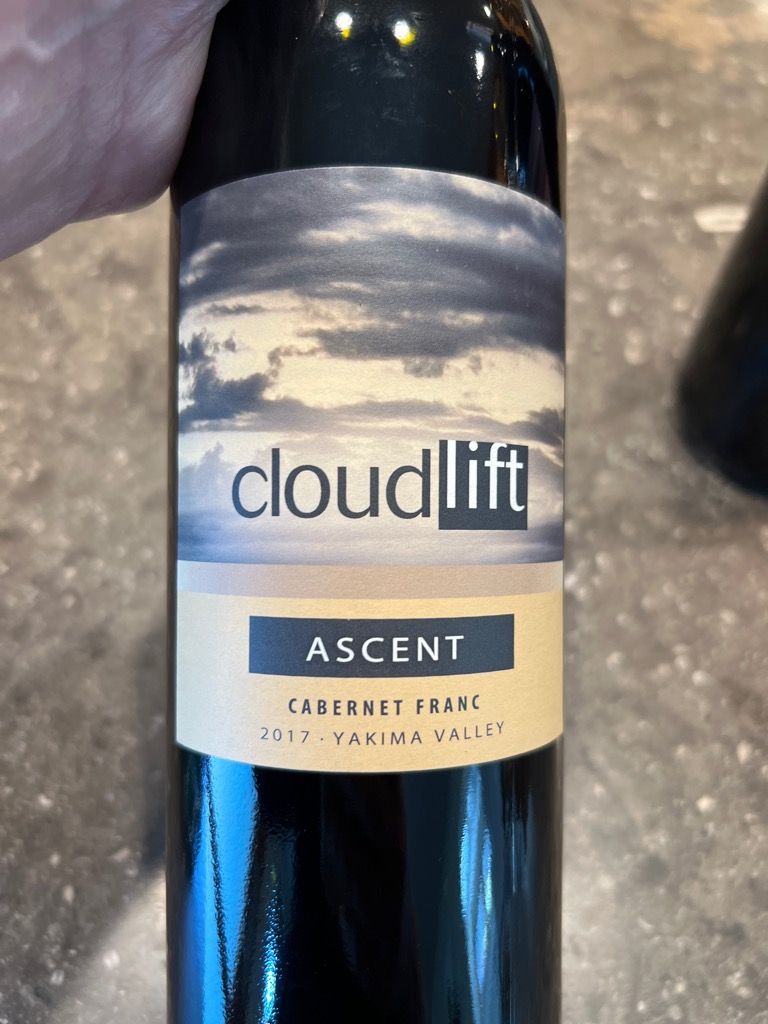 2017 Cloudlift Cellars Cabernet Franc Lucy, USA, Washington, Columbia Valley, Yakima Valley ...