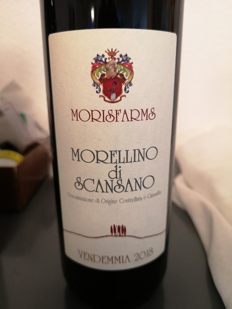 2018 Moris Farms Morellino di Scansano, Italy, Tuscany, Maremma ...