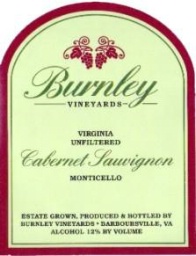 2019 Burnley Vineyards Cabernet Sauvignon, USA, Virginia - CellarTracker