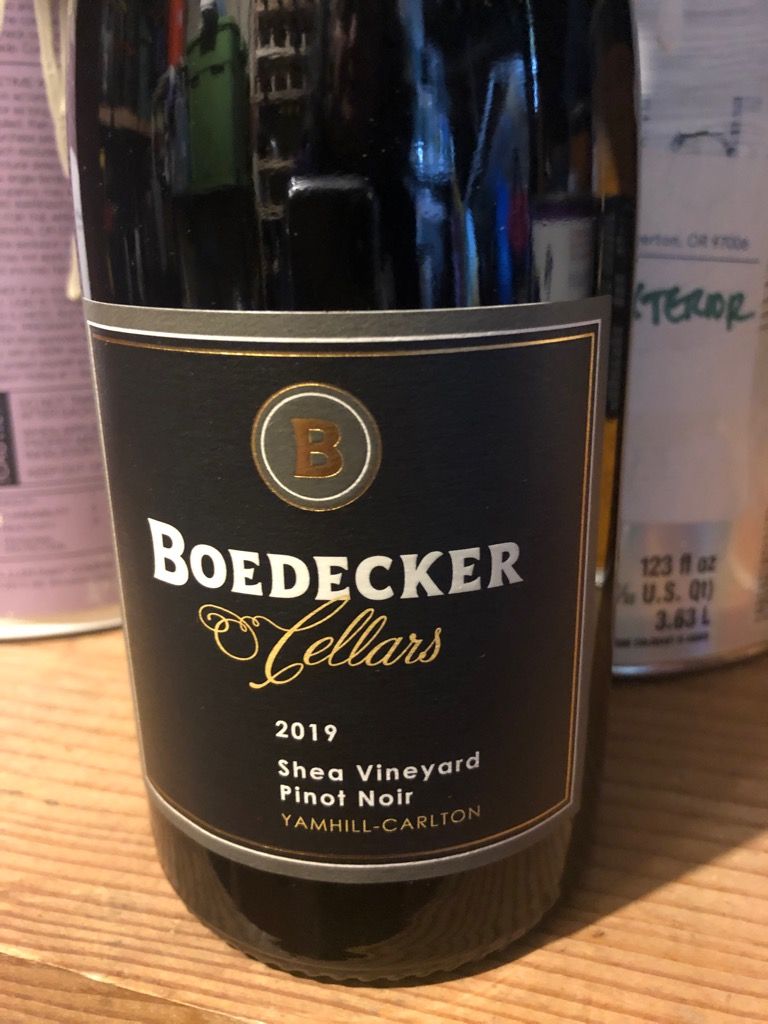 2021 Boedecker Cellars Pinot Noir Shea Vineyard, USA, Oregon ...