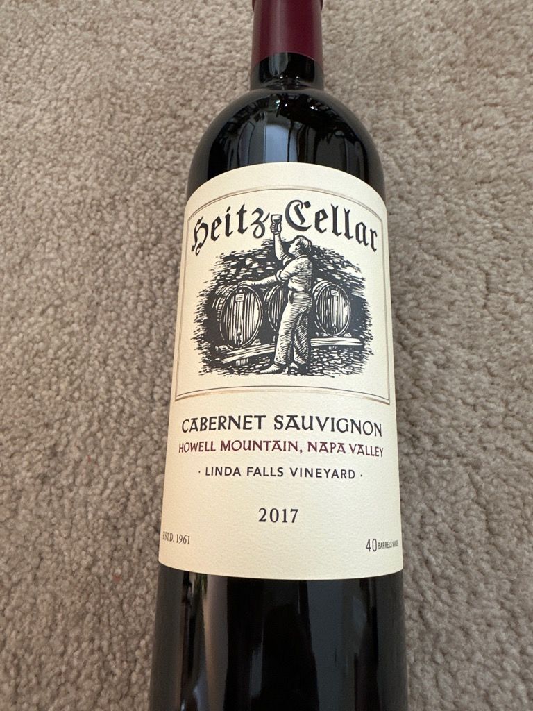2018 Heitz Cellar Cabernet Sauvignon Linda Falls, USA, California, Napa Valley - CellarTracker