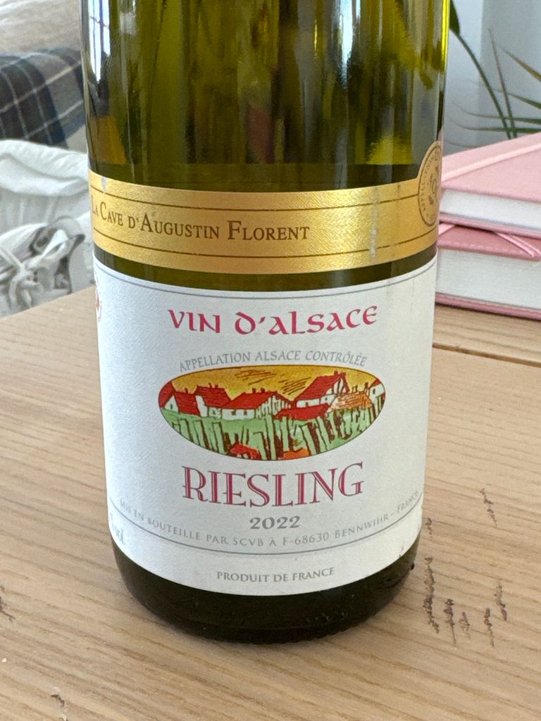 2022 La Cave D'Augustin Florent Riesling, France, Alsace - CellarTracker