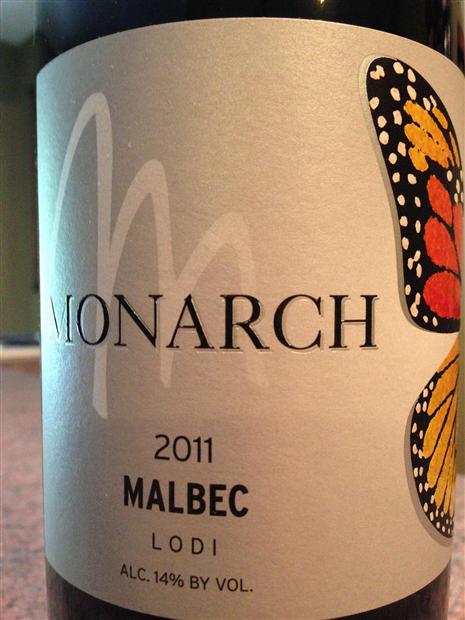 2011 Wine Shop at Home Artisan Wine Malbec Monarch, USA, California ...