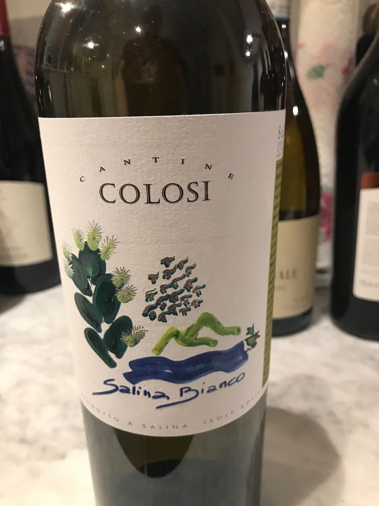 2020 Cantine Colosi Bianco Salina IGT, Italy, Sicily, Salina IGT ...